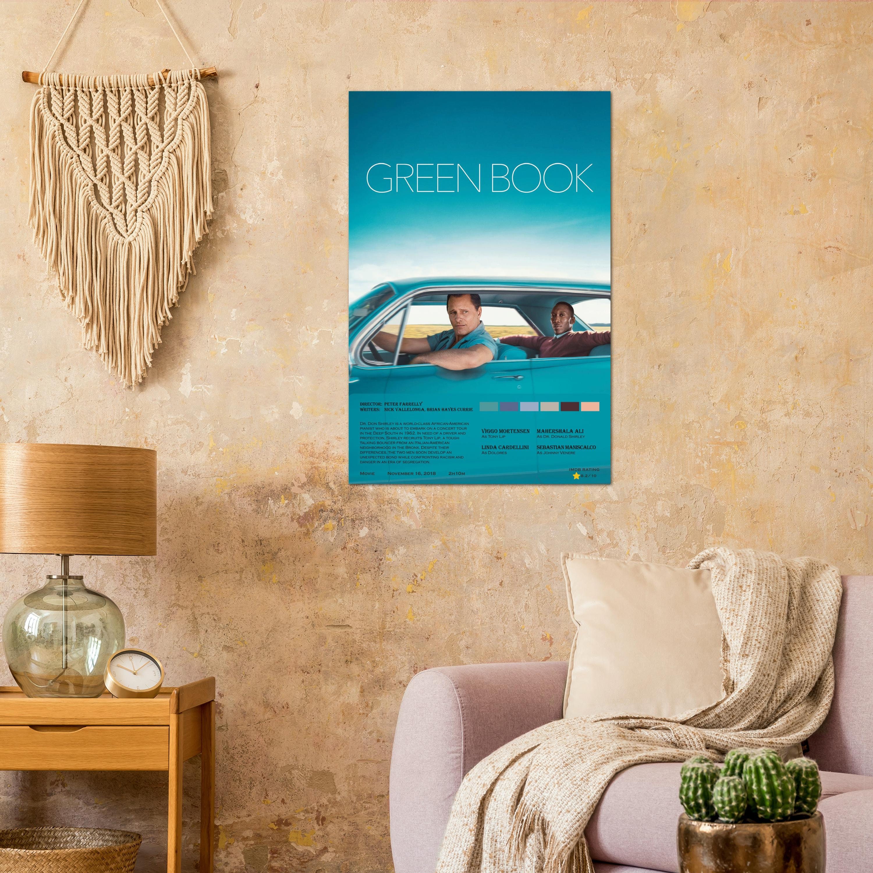 Green Book Peter Farrelly Minimalist Movie Poster - Etsy