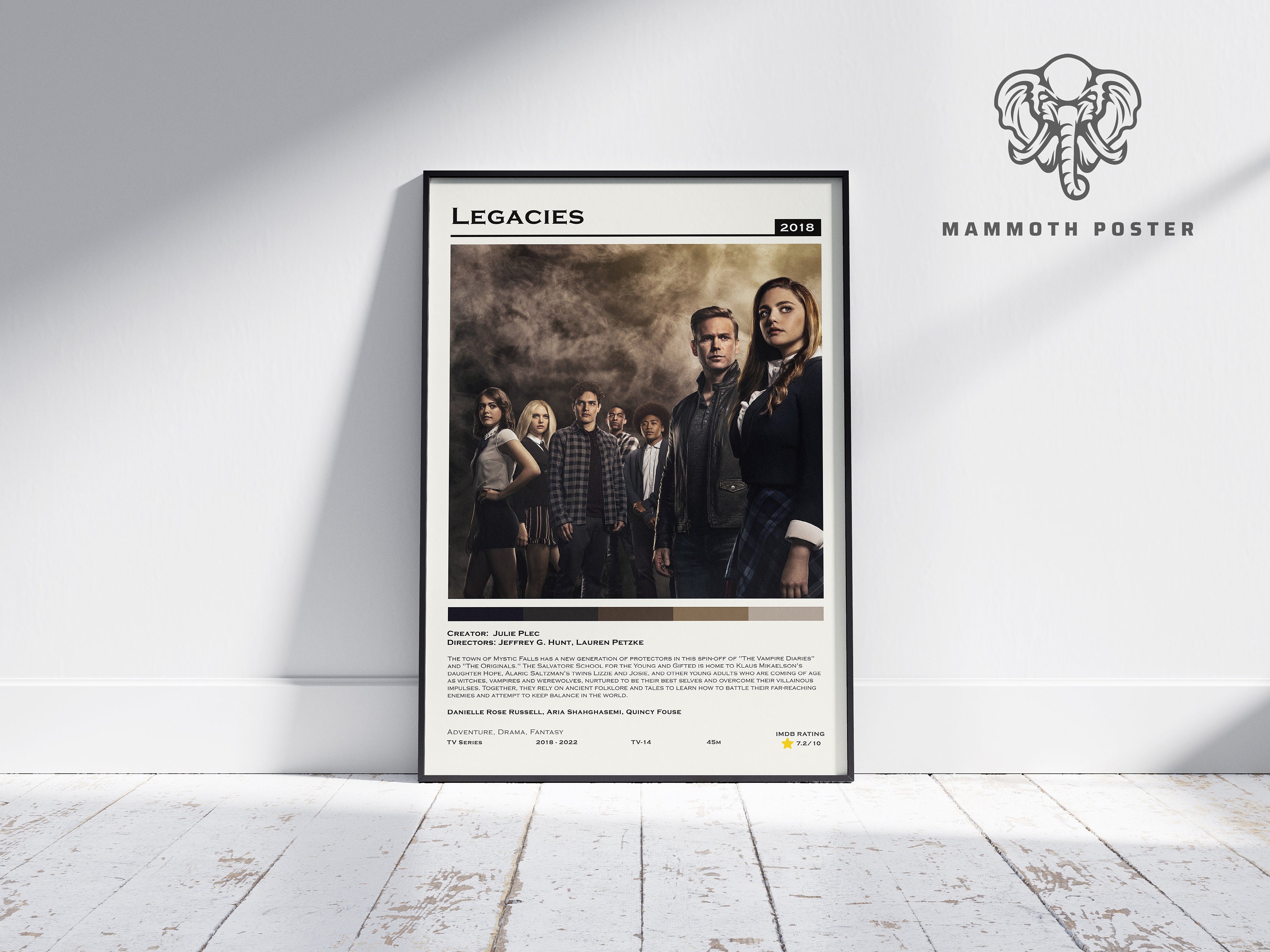 Legacies TV Series Poster Minimalist Movie Poster Vintage Retro Home ...