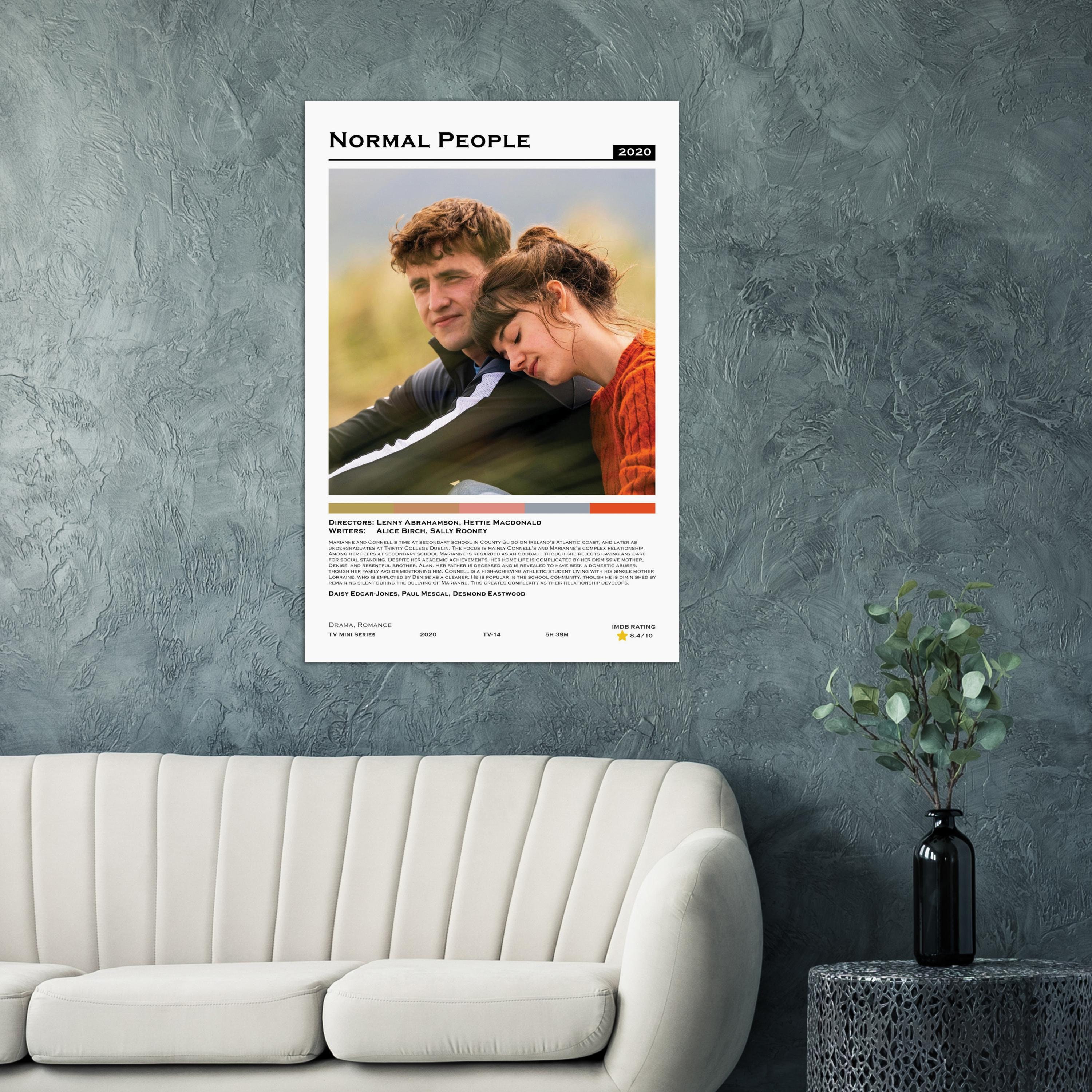 Normal People TV Series Poster Minimalist Movie Poster - Etsy