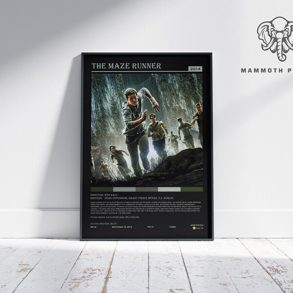 The Maze Runner - Etsy