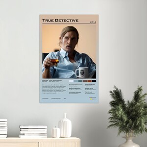 True Detective | TV Series Poster | Minimalist Movie Poster | Vintage ...