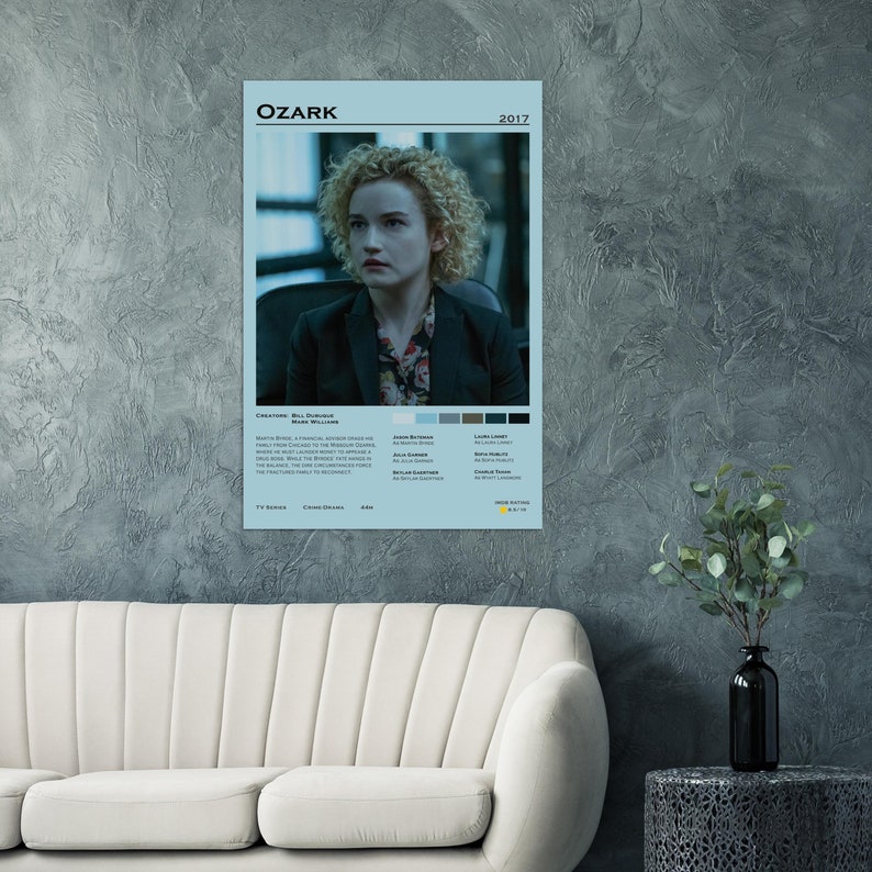 Ozark TV Series Poster Minimalist Movie Poster Vintage - Etsy