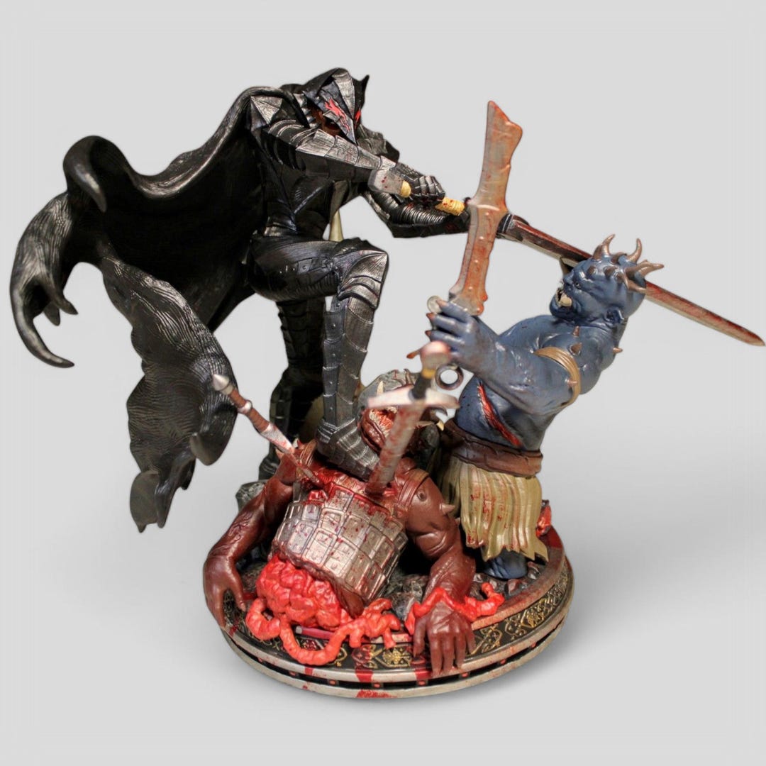 Berserk - Guts Resin Figure - Etsy