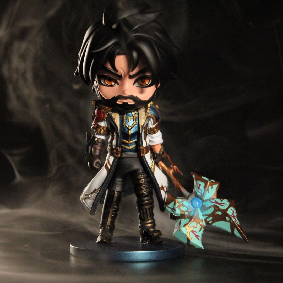 Arcane - Chibi Jayce Resin Figure - Etsy