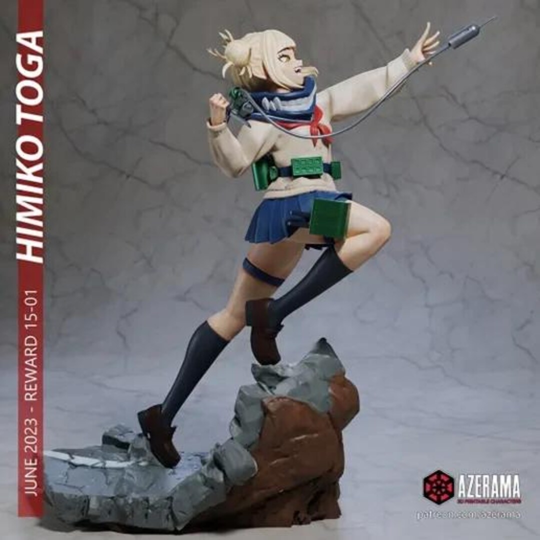 My Hero Academia Himiko Toga Resin Figure - Etsy