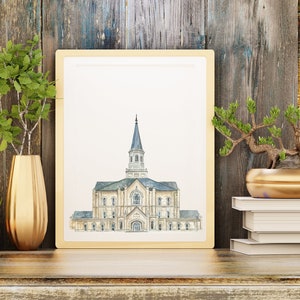 Taylorsville Utah LDS Temple - Digital Download Wall Art Print - Etsy