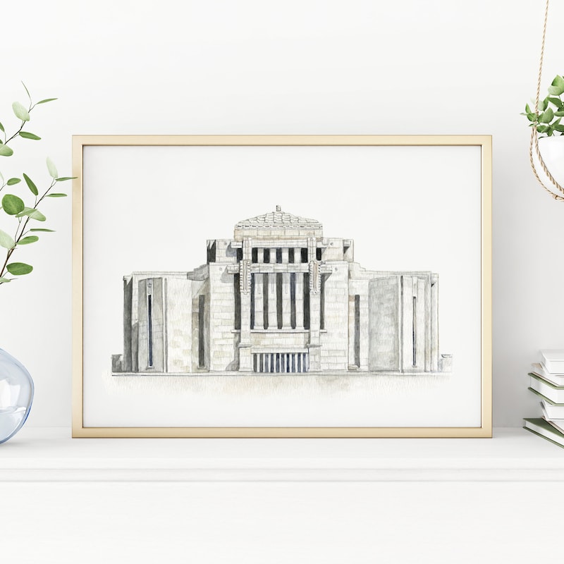 Alberta Temple Lds - Etsy