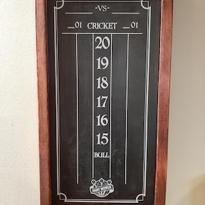 Custom Handmade Scoreboard Perfect Xmas Gift for Him, Christmas Gift ...