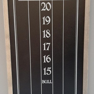 Custom Handmade Scoreboard Perfect Xmas Gift for Him, Christmas Gift ...