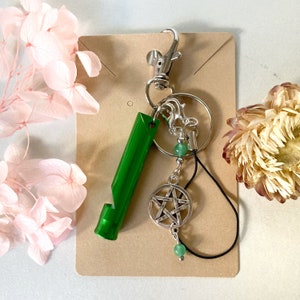 Cross / Protective Pentagram Charm & Safety Whistle / Nintendo Switch ...