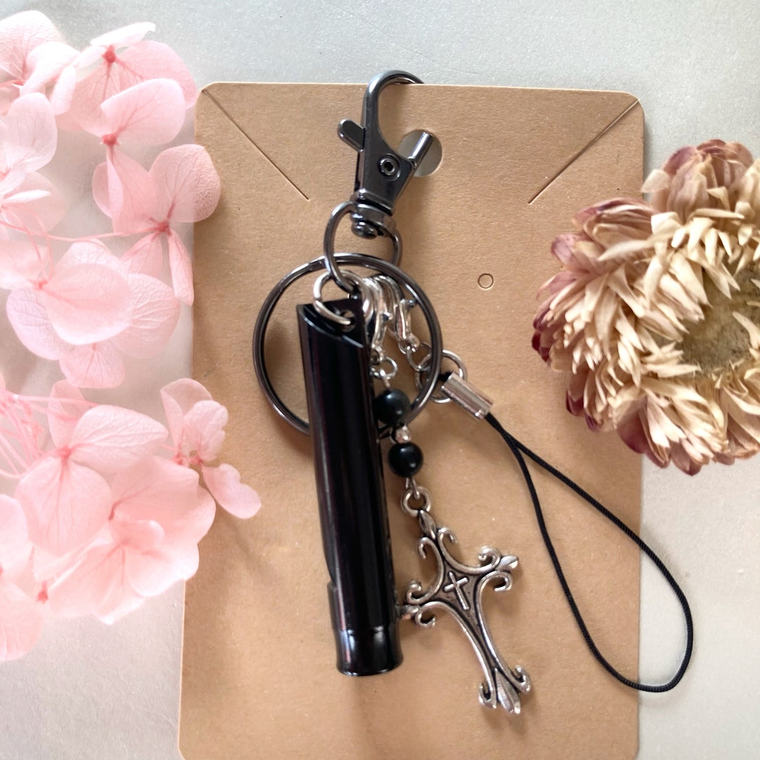 Cross / Protective Pentagram Charm & Safety Whistle / Nintendo Switch ...