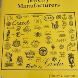 American Jewelry Manufacturers Hardcover Book Etsy