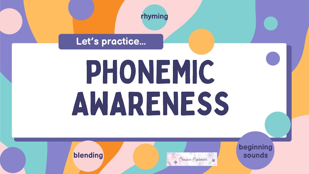 Phonemic Awareness-digital Activity - Etsy