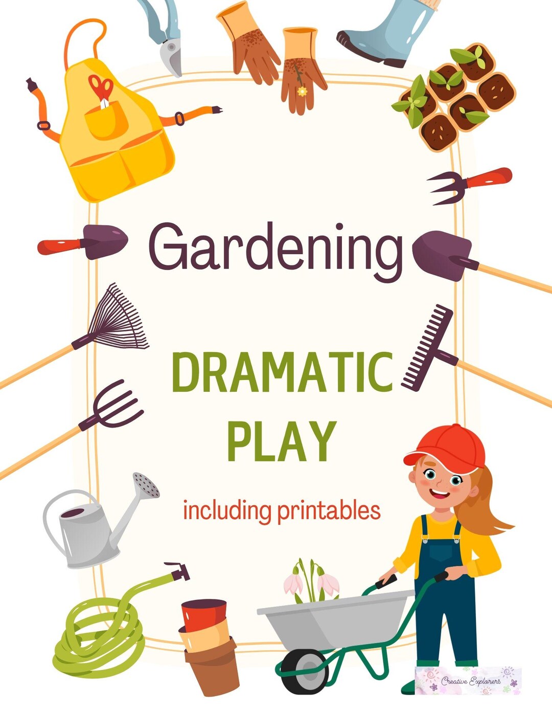 Garden Shop Dramatic Play Printables - Etsy