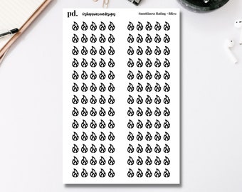 Spicy Level Sticker - Etsy