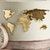 World Map Cake Decor With Airplane | World Map Cake Decoration ...