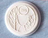 Fancy Wafer Ihs Cup in the Rim Embosser Cookie Biscuit Stamp - Etsy