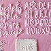 Cake Alphabet Sweet Letters Cake Craft Stencil Number Cake Decorating ...