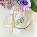 Cake Side Decor love Decorative Version Decor for Side of the Cake love ...