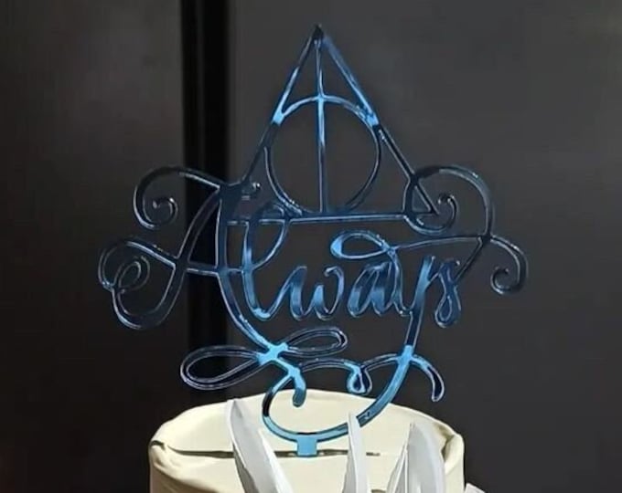 Cake Topper "always Symbol" | Wedding Cake Topper | Wedding Cake Topper ...