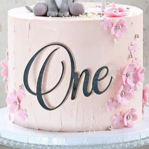 One Cake Decor | One Cake Decoration | One for Cake | Baby Topper ...