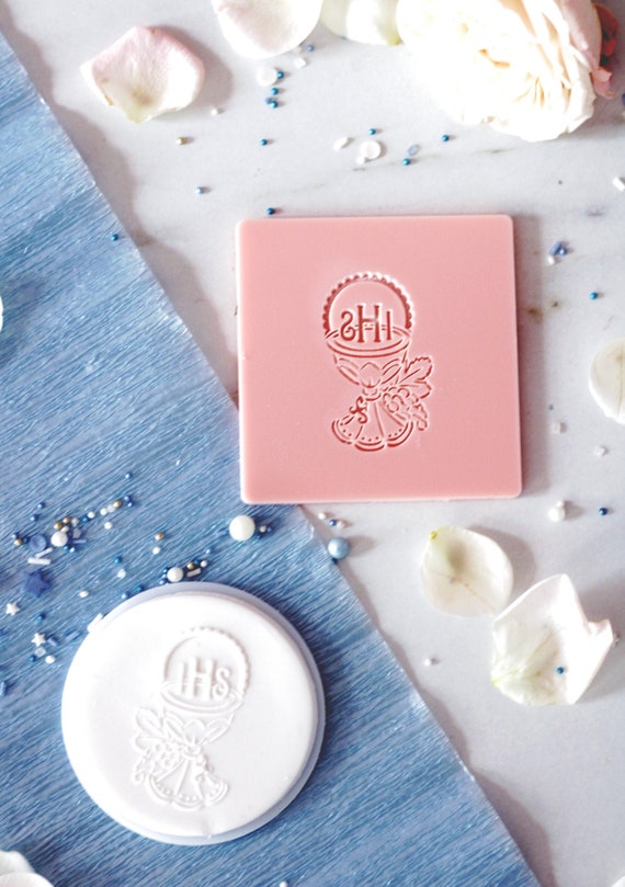 Decorative Wafer Ihs Cup in the Rim Embosser Cookie Biscuit | Etsy