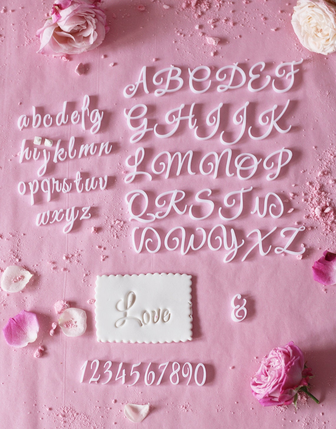 Cake Alphabet Exclusive Letters Cake Craft Stencil Number Cake - Etsy
