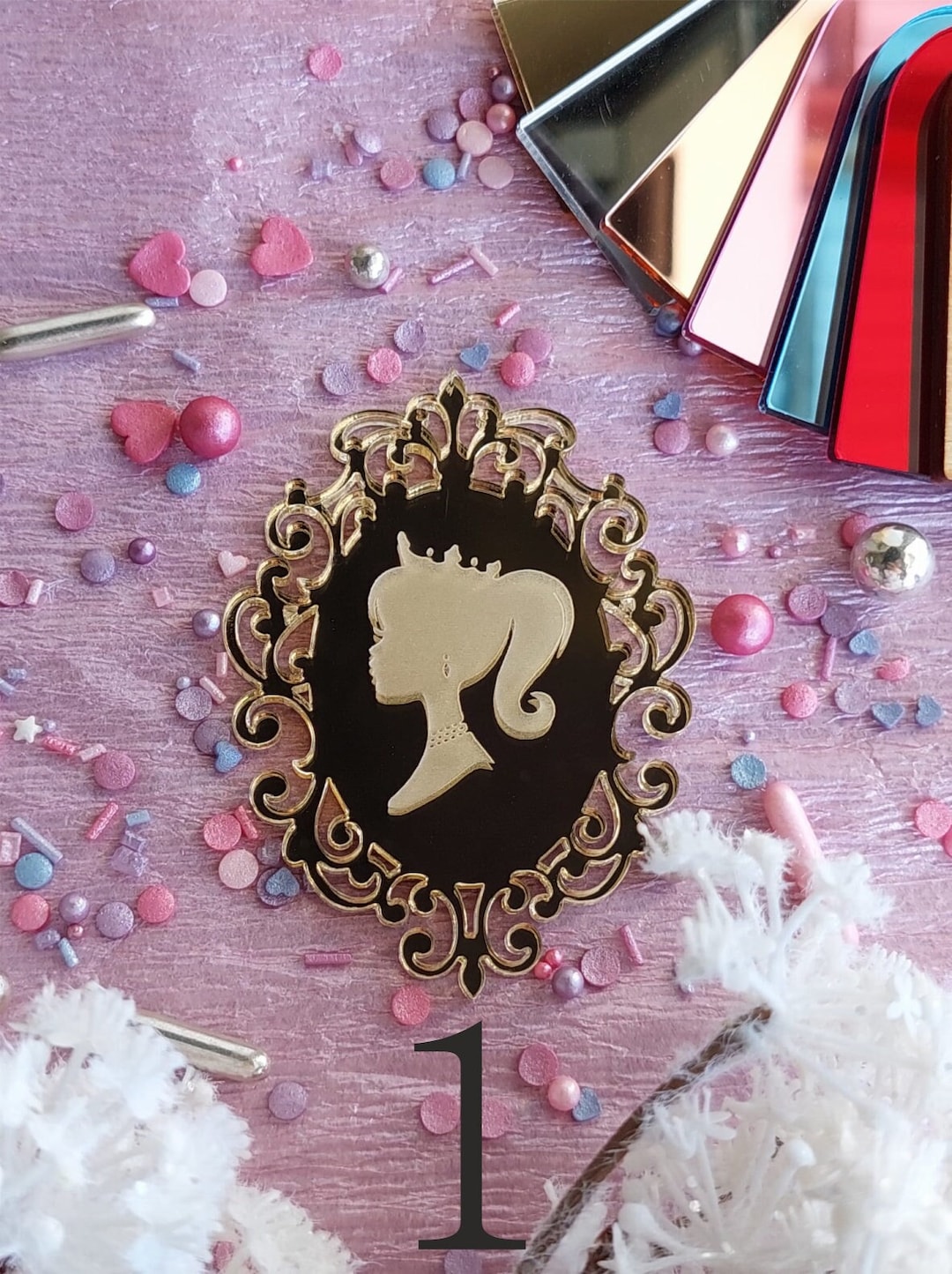 Cake Side Decor Decorative Frame + Chosen Design | Cake Decoration ...