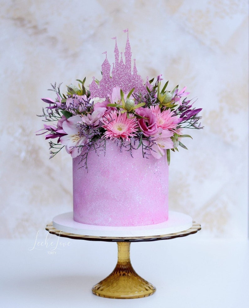 Fairy-tale Castle Topper Castle Topper Castle Caketopper - Etsy
