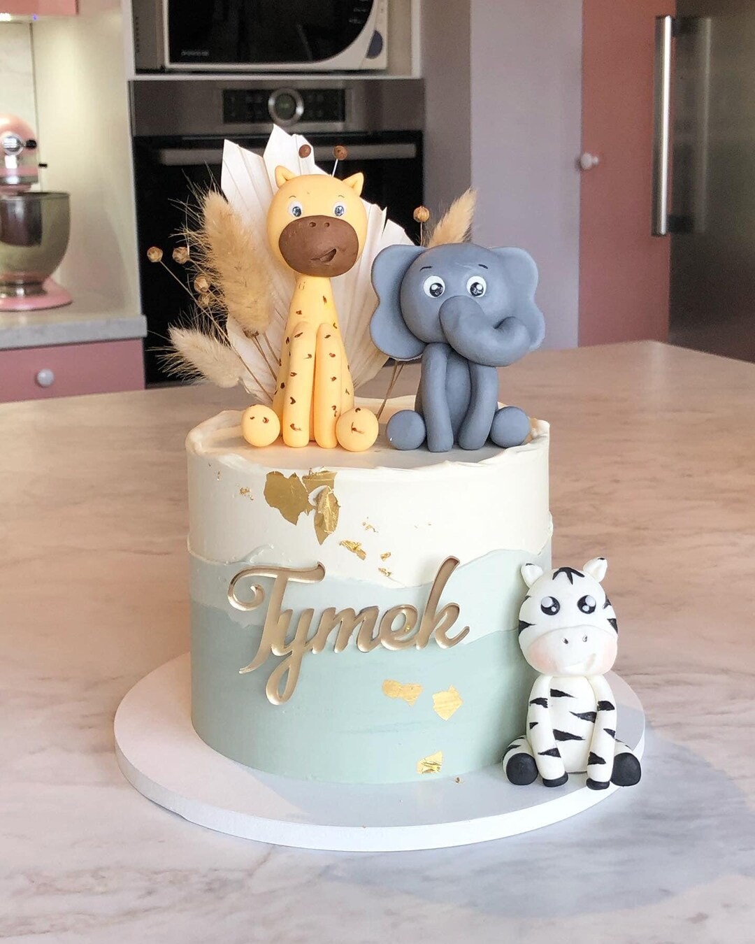Personalized Name Cake Decor L Cake Name Plate L Name Cake Decoration ...