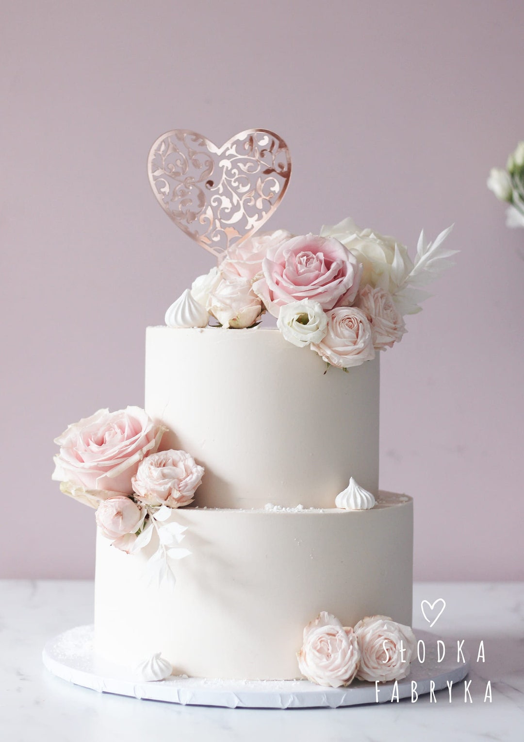 Decorative Heart Topper | Heart Shaped Decorative Cake Topper | Heart ...