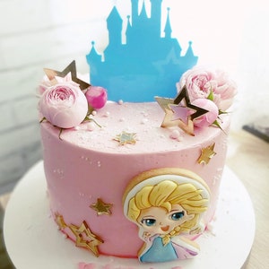 Fairy-tale Castle Topper | Castle Topper | Castle Cake Topper ...