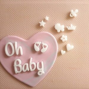 Cake Alphabet Baby Letters Cake Craft Stencil Number Cake Decorating ...