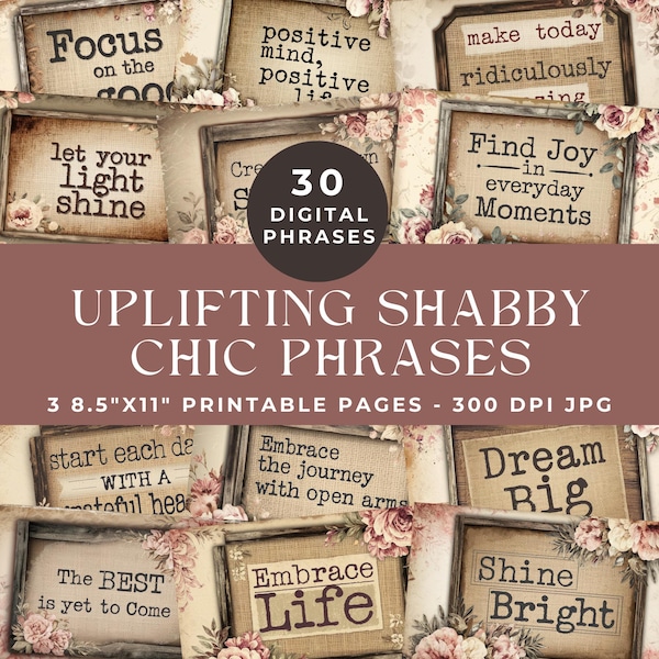 Shabby Chic Cards - Etsy