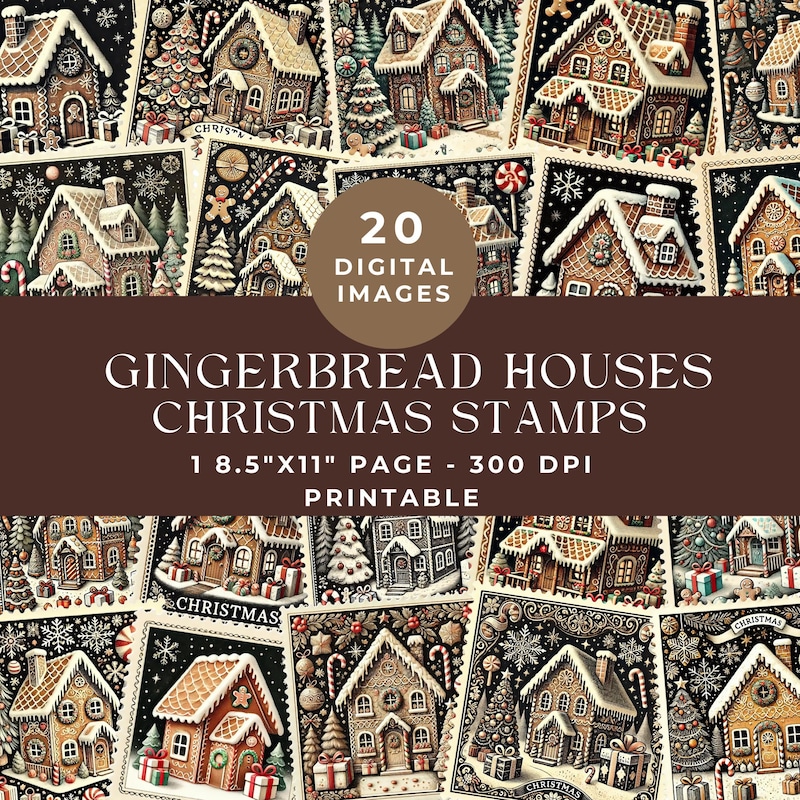 Gingerbread Stamp - Etsy