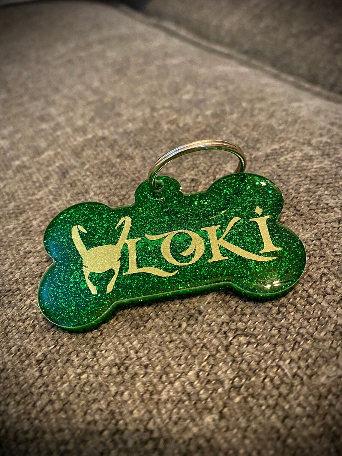 Loki Pet Tag: Personalized Tags Custom Tags Cat Tags Dog | Etsy