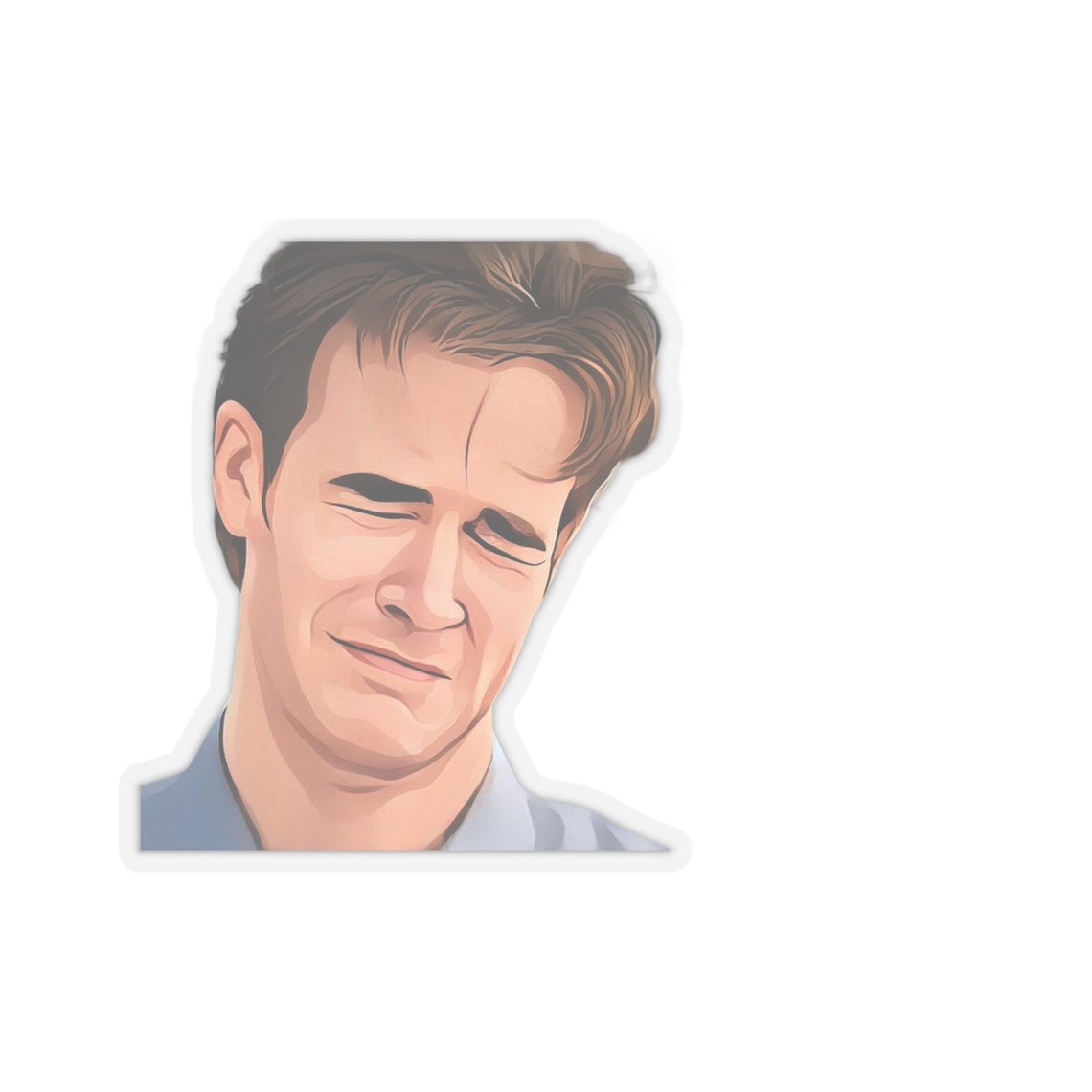 Dawson's Creek Dawson Crying Kiss-cut Stickers - Etsy