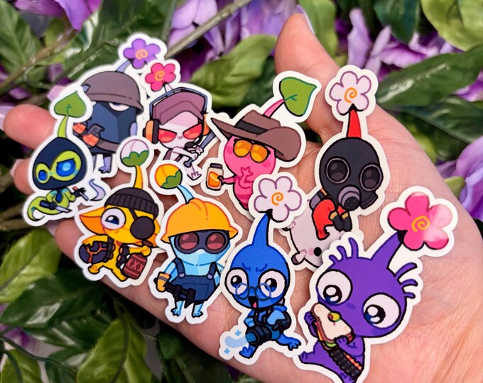Team Fortress 2 Pikmin Stickers - Etsy