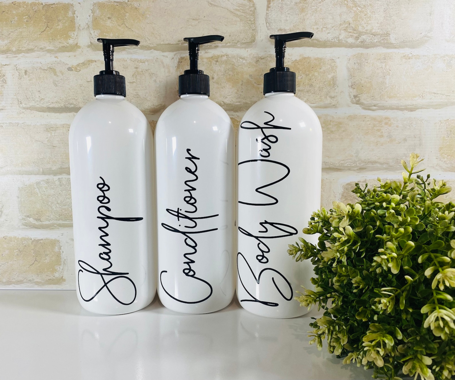 Shampoo Conditioner and Body Wash Labels | Etsy