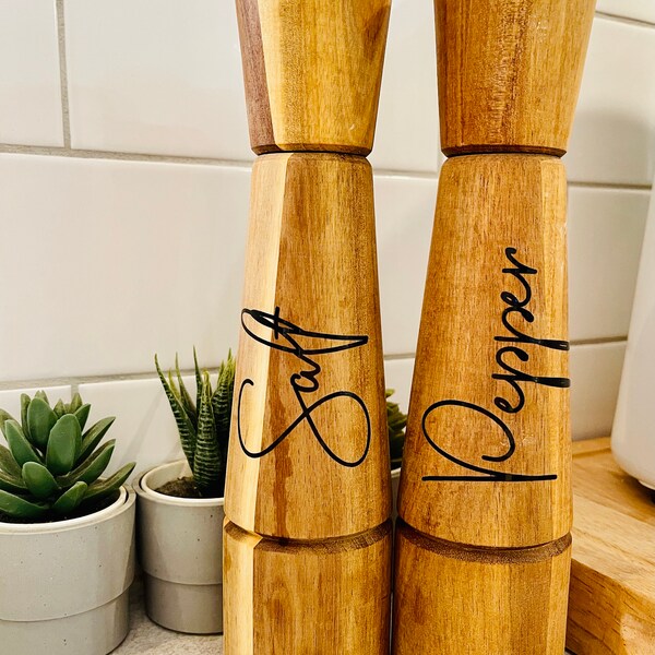 Salt Pepper Labels - Etsy