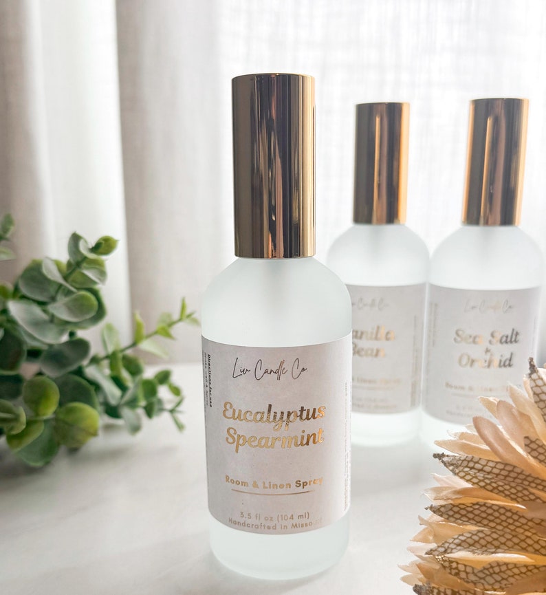 Room & Linen Spray, With Witch Hazel |car Spray, Home Fragrance, Room ...