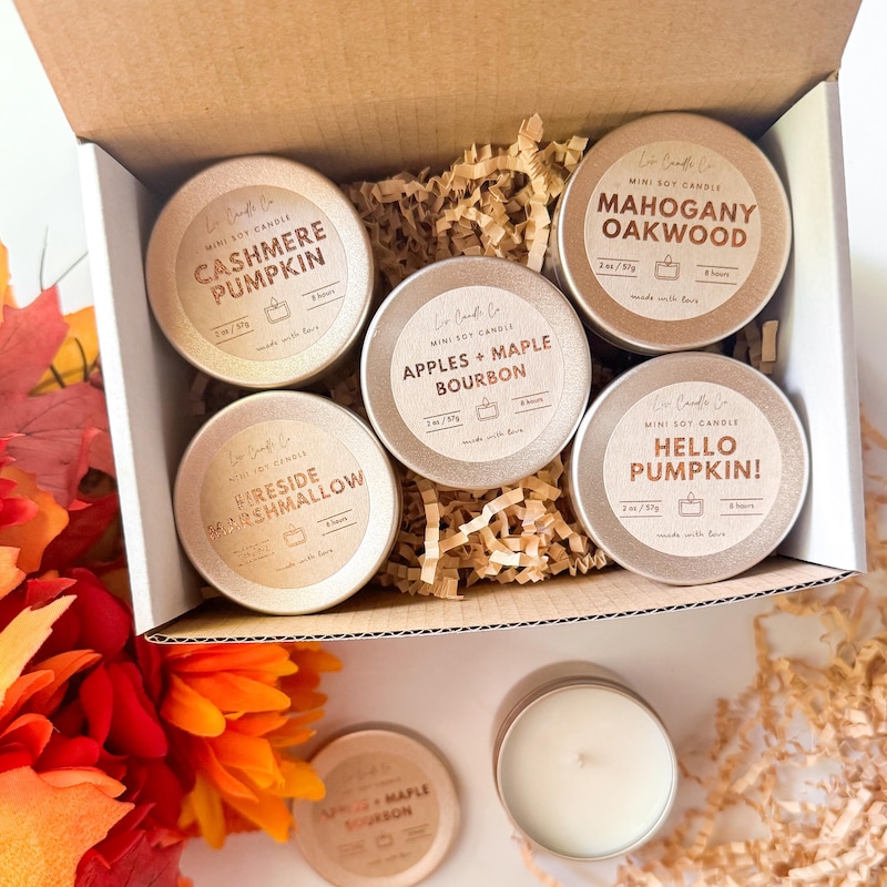 Mini Pumpkin Candles Bulk - Etsy