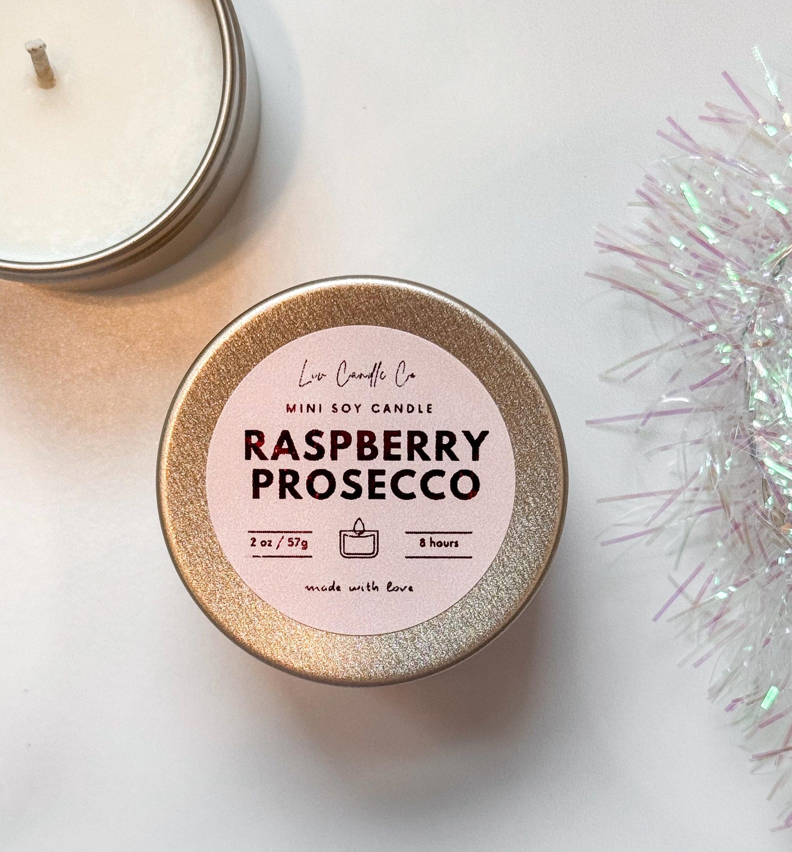 Mini Candles in Tin | 2 Oz Tin Candle | Bathroom Candle | Candles ...