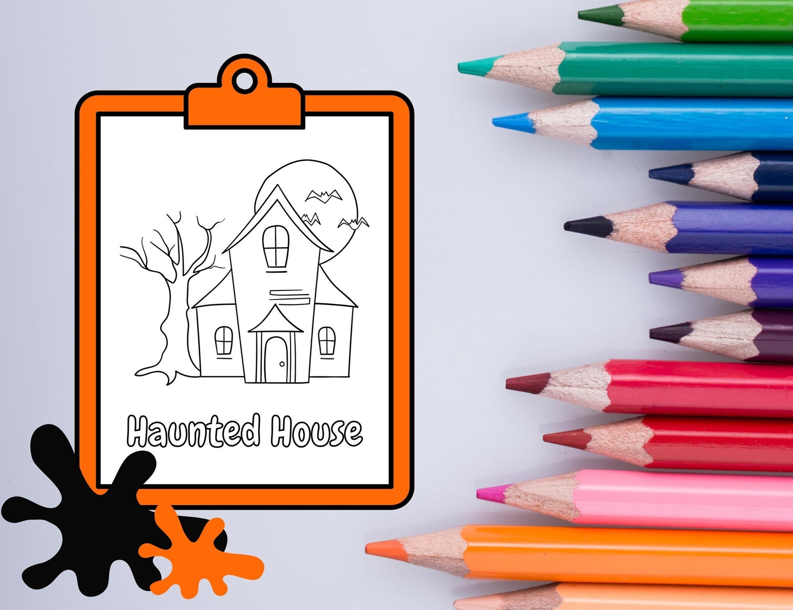 Halloween Coloring Pages, Halloween Activity , Printable Coloring Pages ...