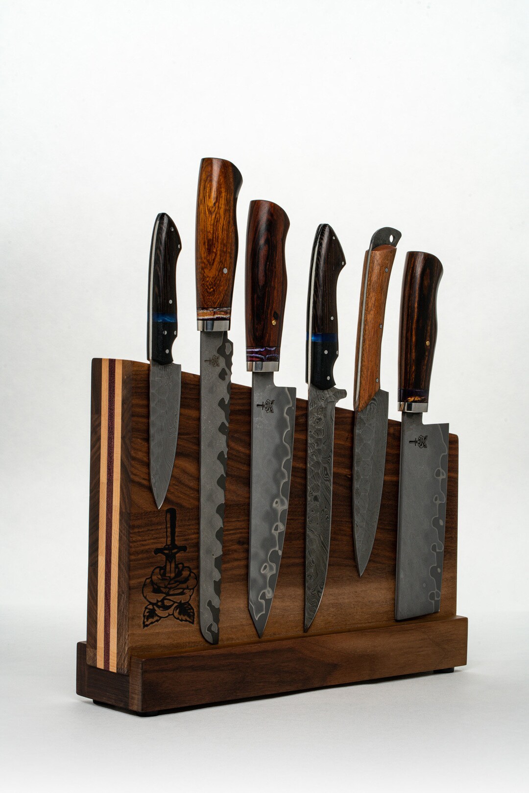 Magnetic Knife Block Magnet Knife Stand Magnetic Knife Holder Magnetic ...