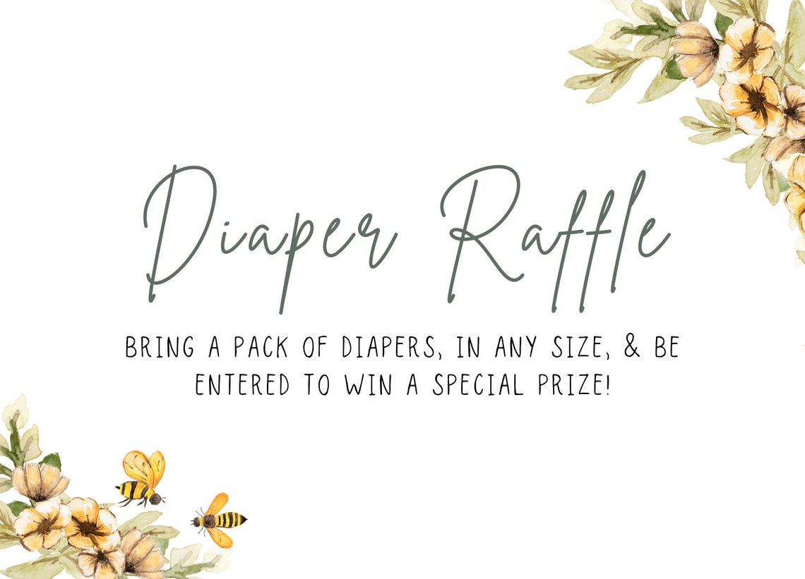 Baby Shower Invitation A Little Honey is on the Way Bee - Etsy