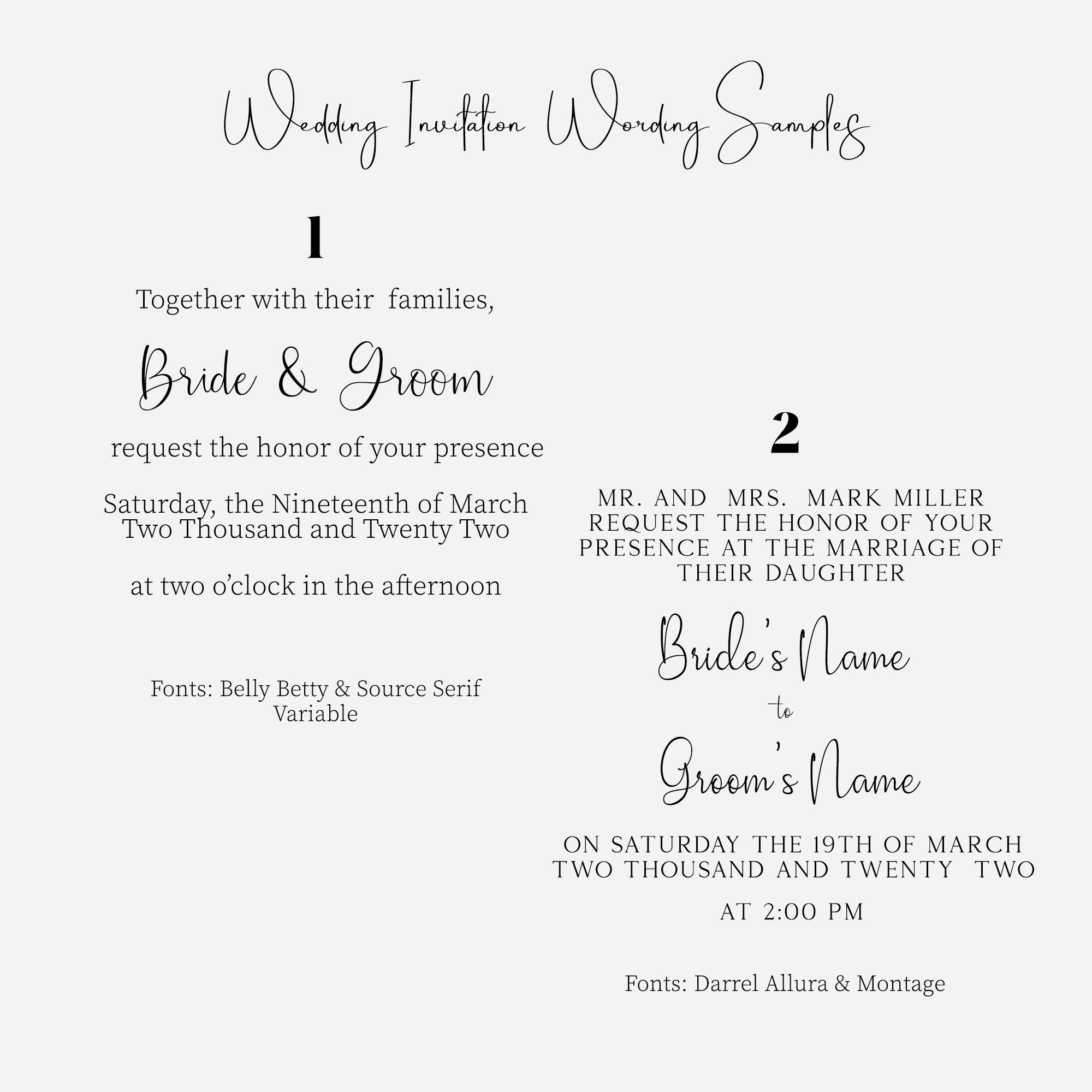 Custom Wedding Invitation Design Your Own Invitation Custom Invitation ...