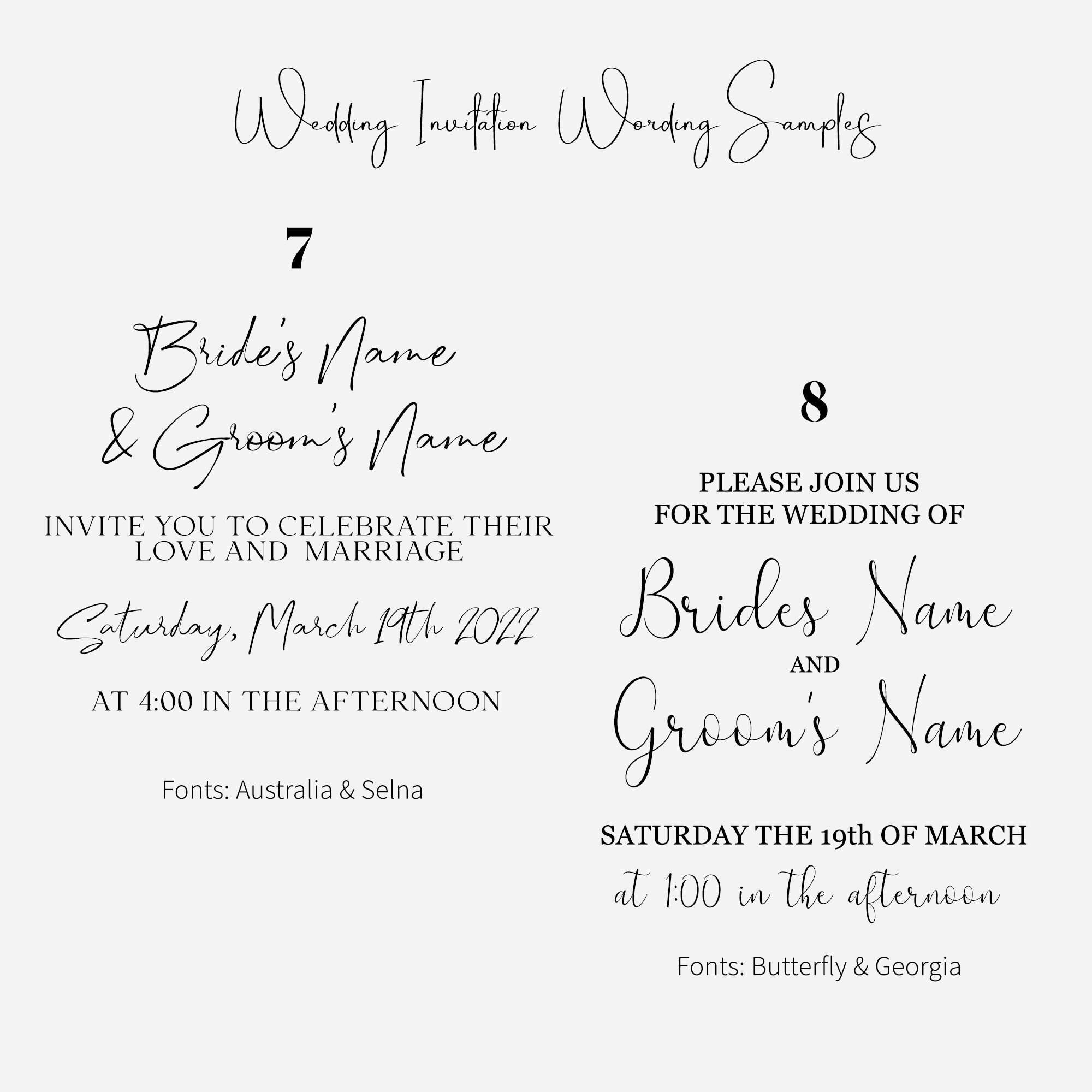 Custom Wedding Invitation Design Your Own Invitation Custom Invitation ...