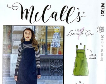 Mccall's 8203 Jumpsuit Sewing Pattern for Women Easy - Etsy