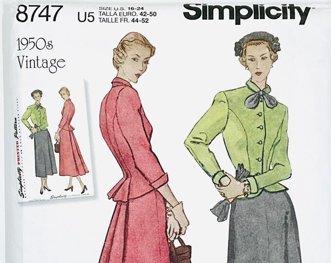 Simplicity 5628 Sewing Pattern, S5628, 1970s Reprint Jiffy Sewing ...